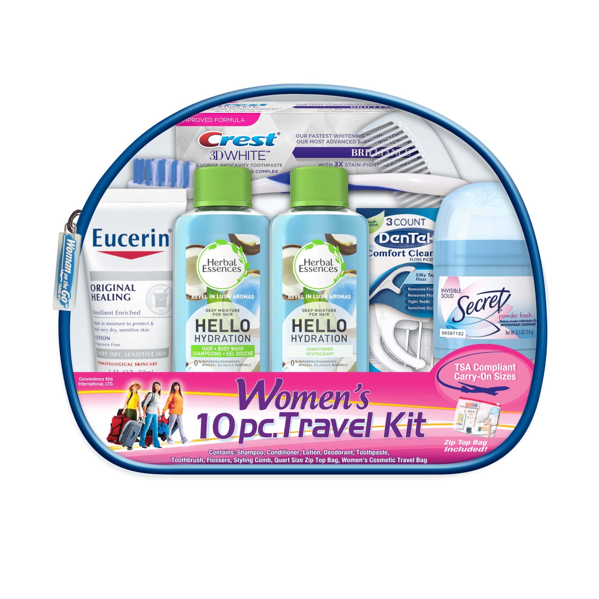 Women’s 10 Piece Travel Kit (Case of 6) – Stuff My RV